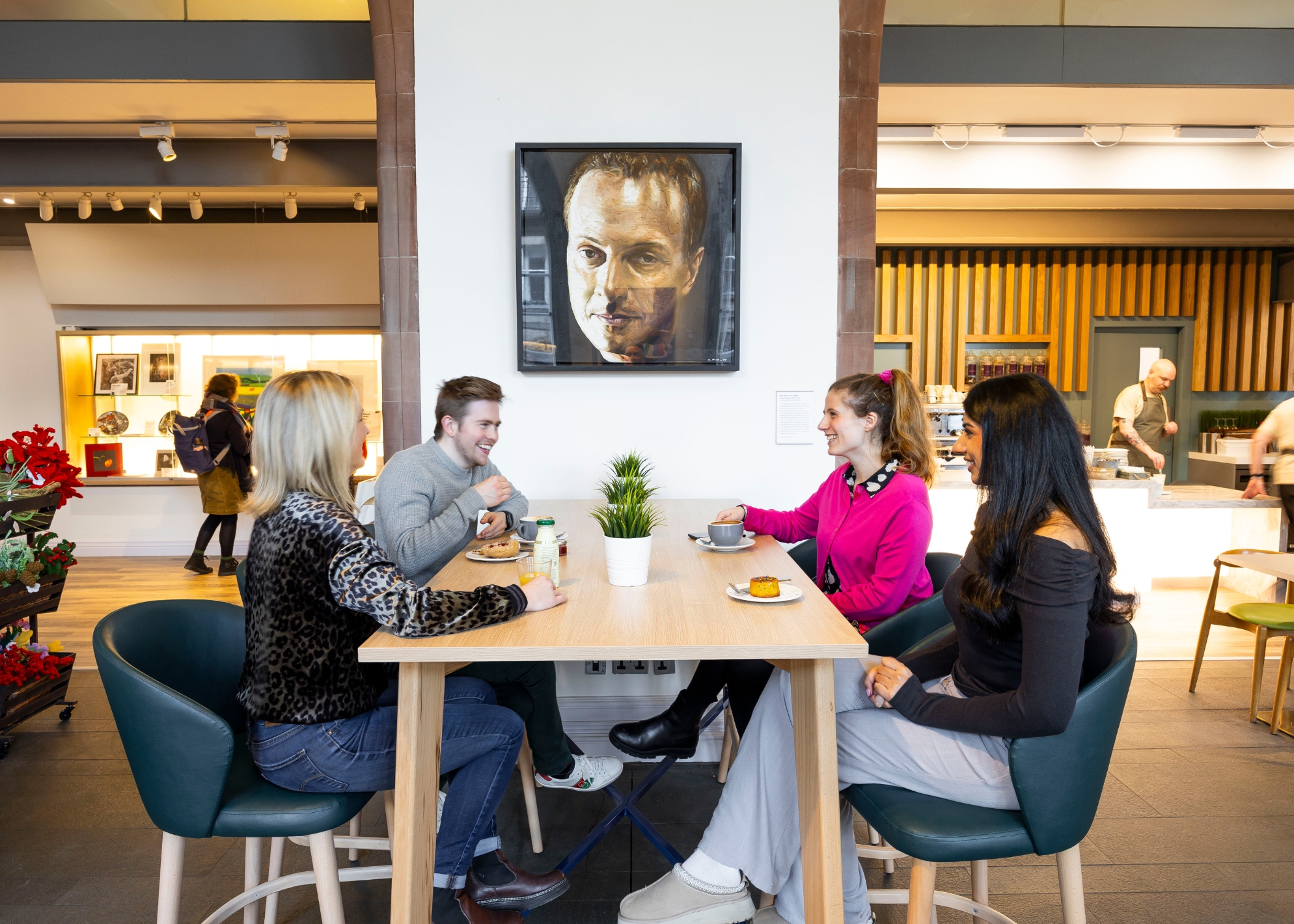 Café Portrait, National Galleries Scotland: Portrait - Space Solutions